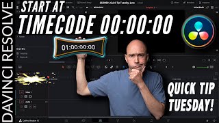 Change Timecode in DaVinci Resolve: 5 QUICK Tips